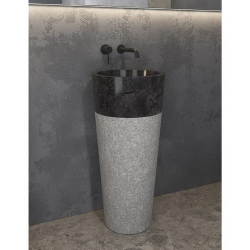 Bora Nero Karag, Pedestal wash basins, Basins, Sanitary ware ...